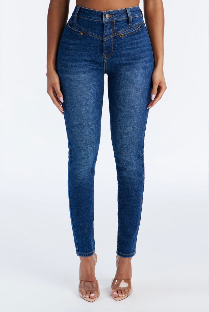 Wild West Stretchy Skinny jeans – OVERLYY TRIM'