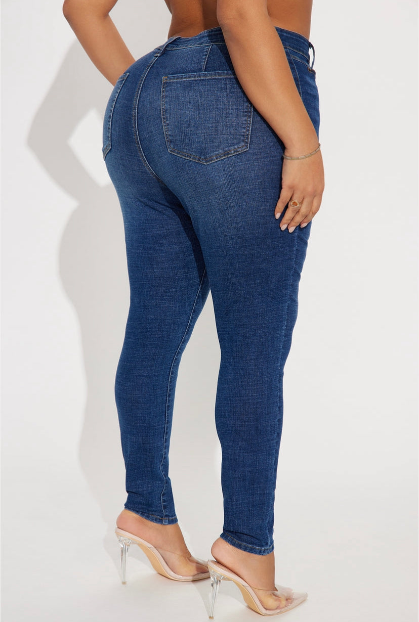 Wild West Stretchy Skinny jeans – OVERLYY TRIM'