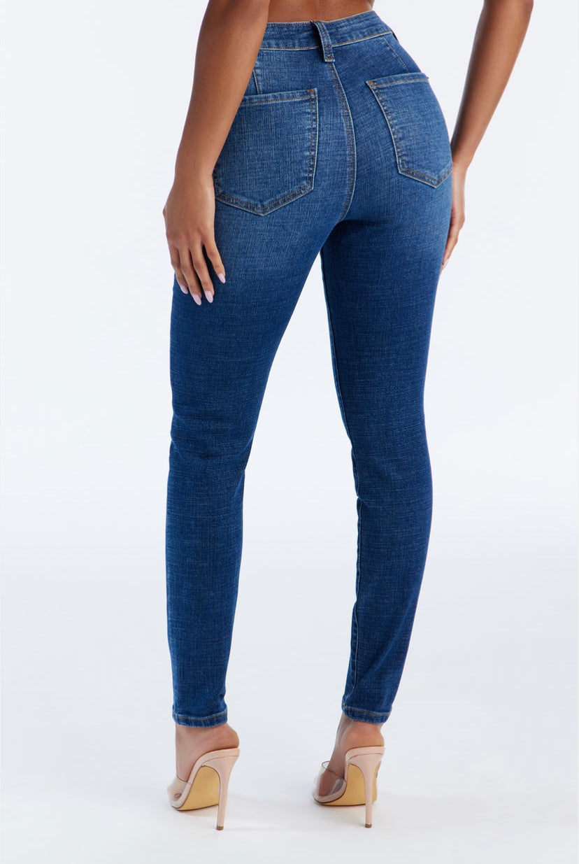 Wild West Stretchy Skinny jeans – OVERLYY TRIM'